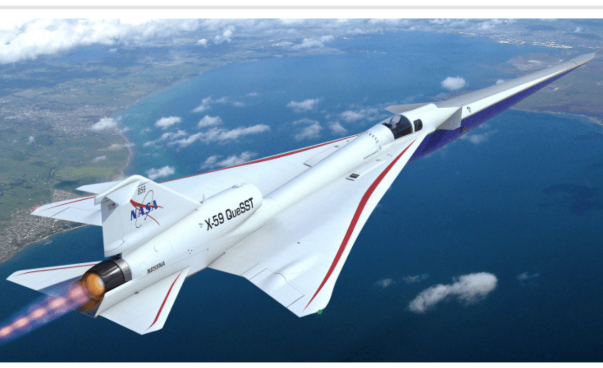 NASA's supersonic X-59 passes two key tests and is one step closer to ...