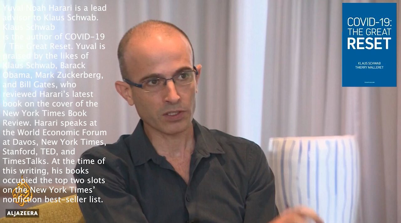 Yuval Noah Harari & Klaus Schwab | Yuval Noah Harari States, "Donald ...