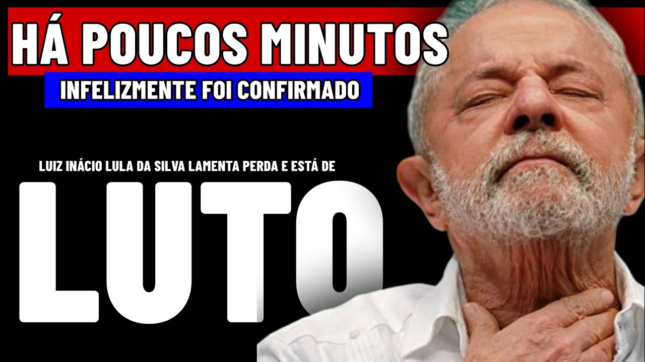 “MORREU AGORA há pouco”: Infelizmente Luiz Inacio Lula da Silva, triste ... “MORREU AGORA há pouco”: Infelizmente Luiz Inacio Lula da Silva, triste ...